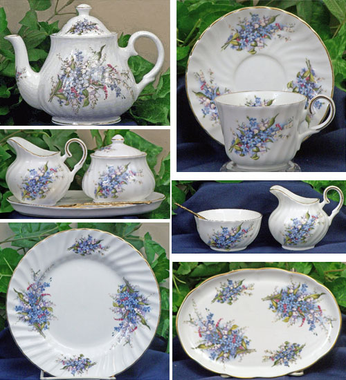 Teaware Patterns: Forget-Me-Nots – Tea Blog